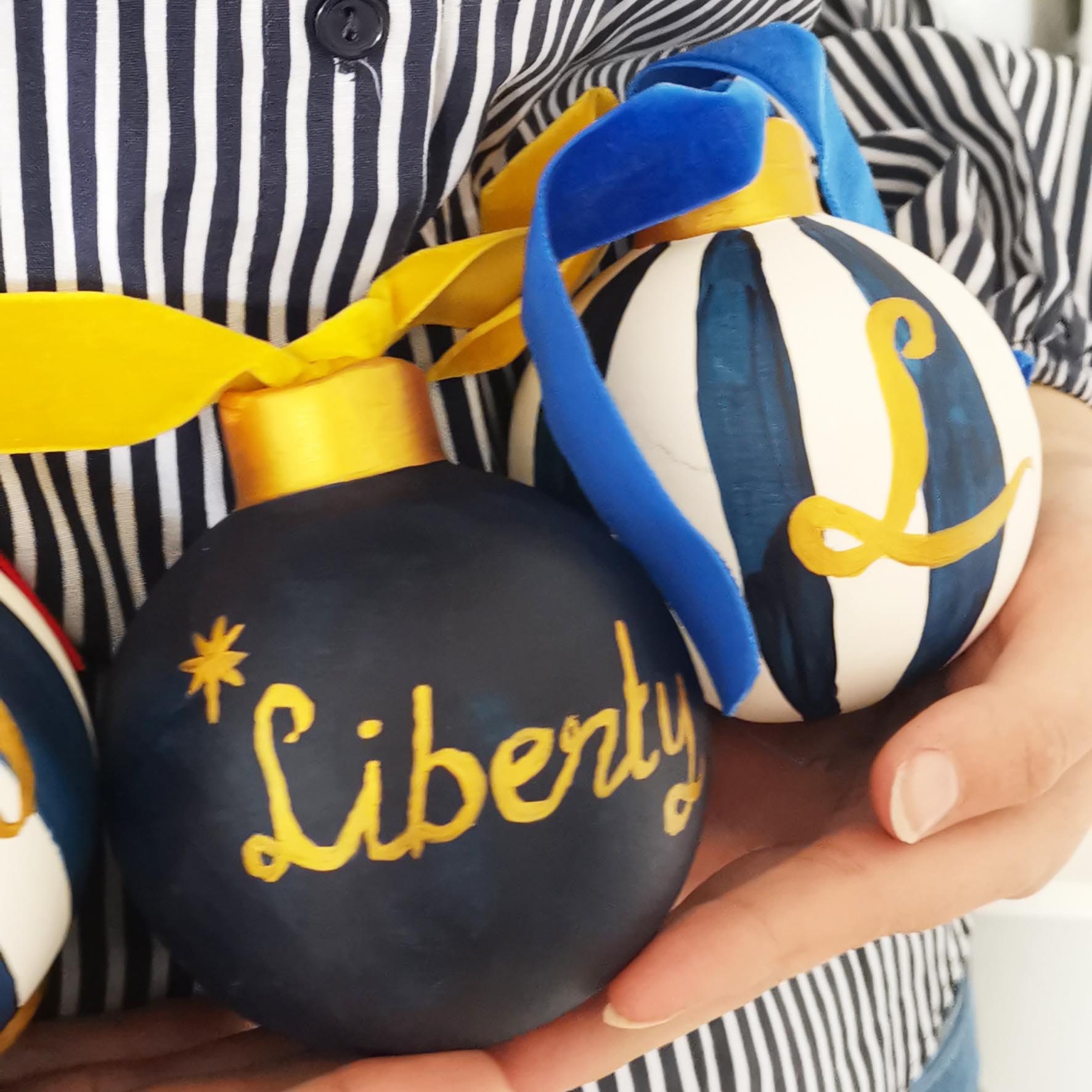 Paint Your Own Large Ceramic Bauble Kit - Etsy UK