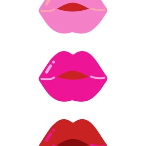 Preppy Pop Word Wall Art Design-set of 4 (digital Download), Preppy ...