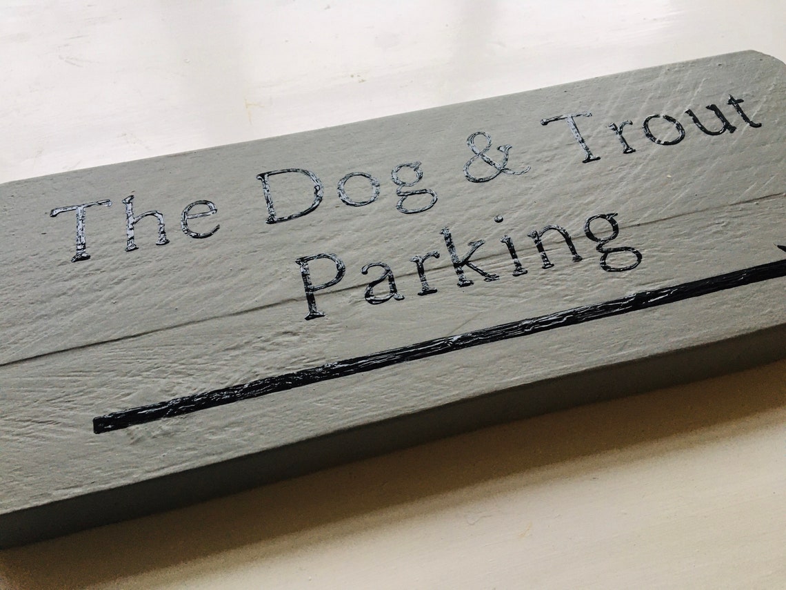 Personalised Painted Wooden Sign for House Garden Outdoor Door - Etsy UK