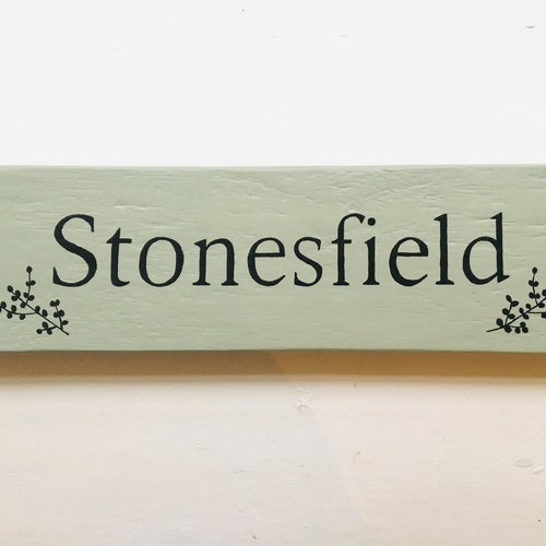 Personalised Painted Wooden Sign for House Garden Gate Outdoor - Etsy