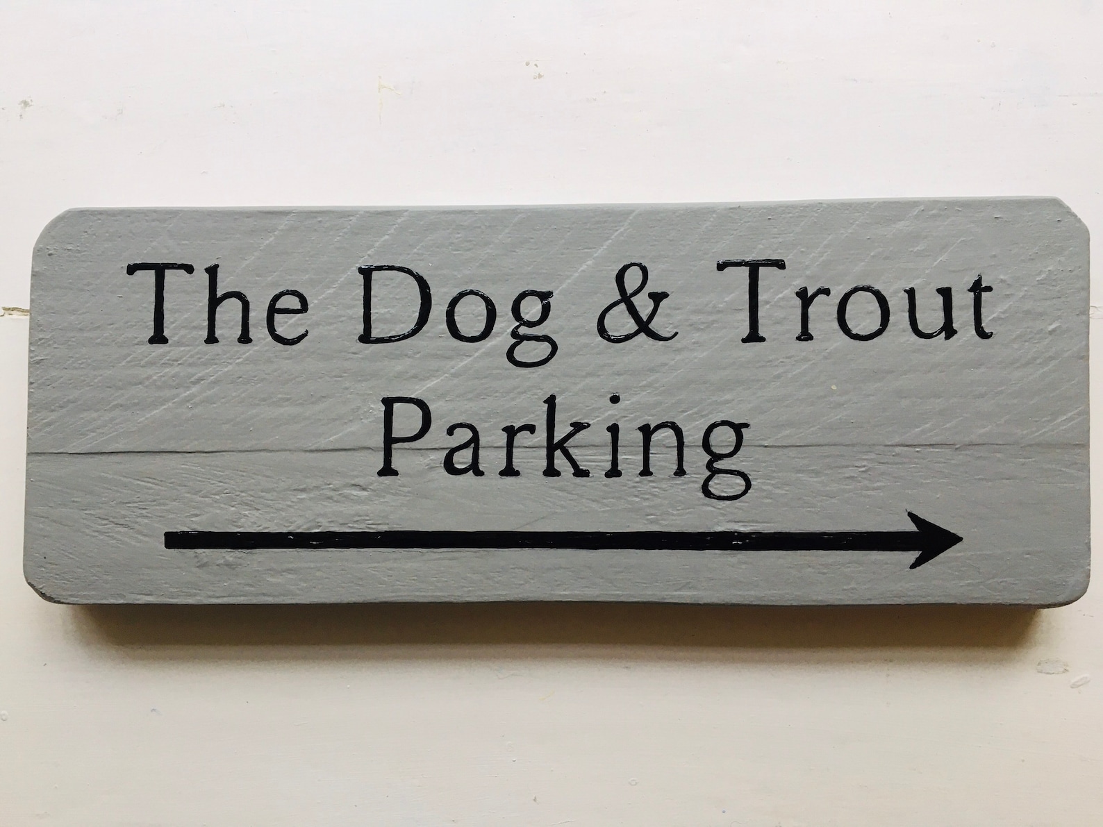 Personalised Painted Wooden Sign for House Garden Outdoor Door | Etsy UK