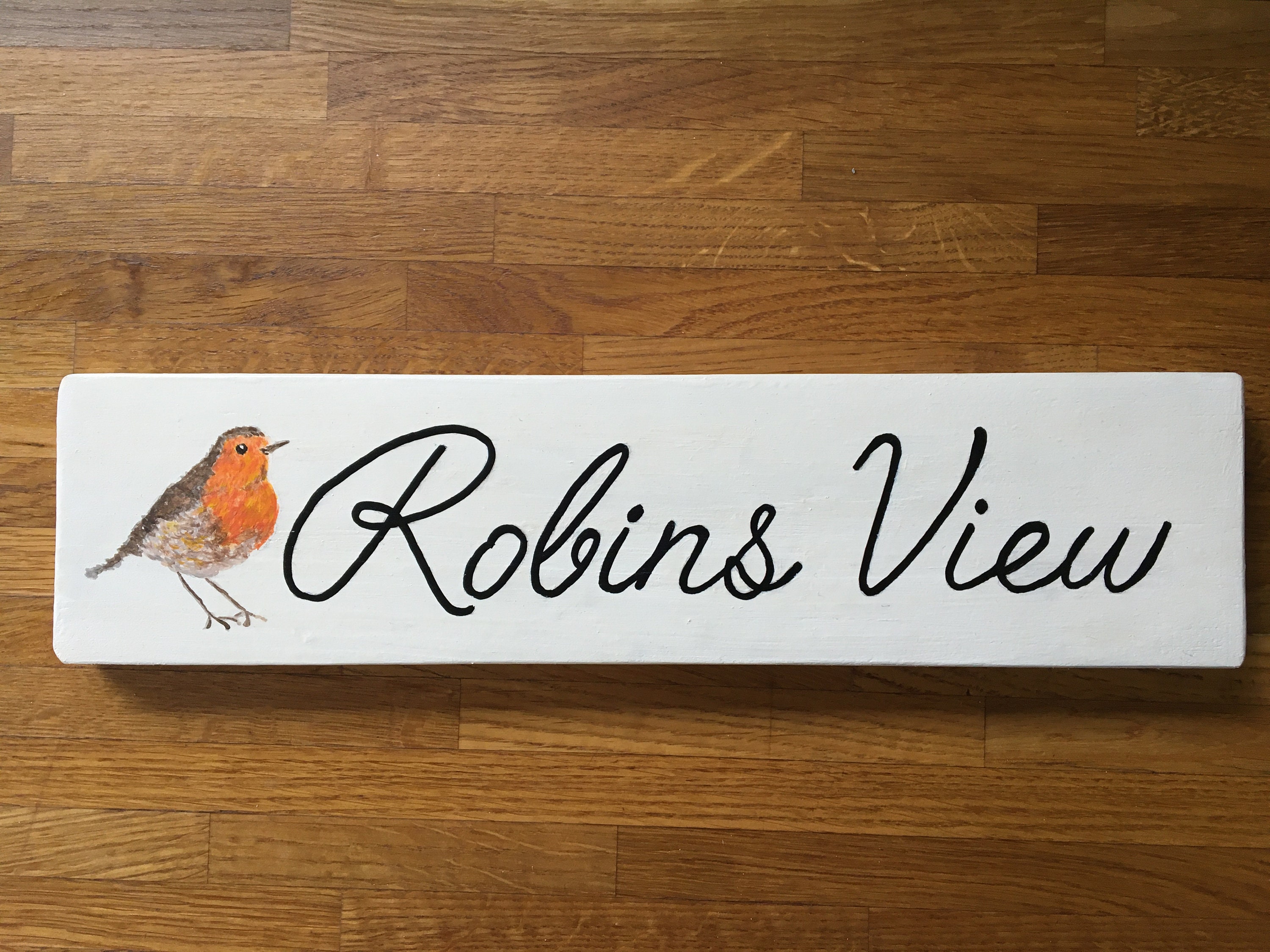 Personalised Painted Wooden Sign for House Garden Gate Outdoor - Etsy UK