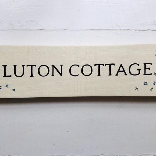 Personalised Painted Wooden Sign for House Garden Gate Outdoor - Etsy