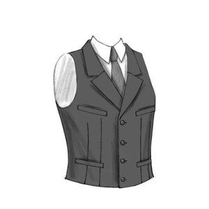 Mens Bespoke Vest-made-to-measure Mens Vest-collared - Etsy