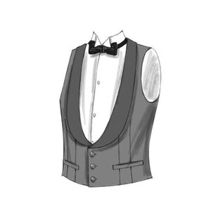 Mens Bespoke Vest-made-to-measure Mens Vest-collared - Etsy