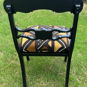 African Inspired Chairs -english Regency Mudcloth -african Inspired ...