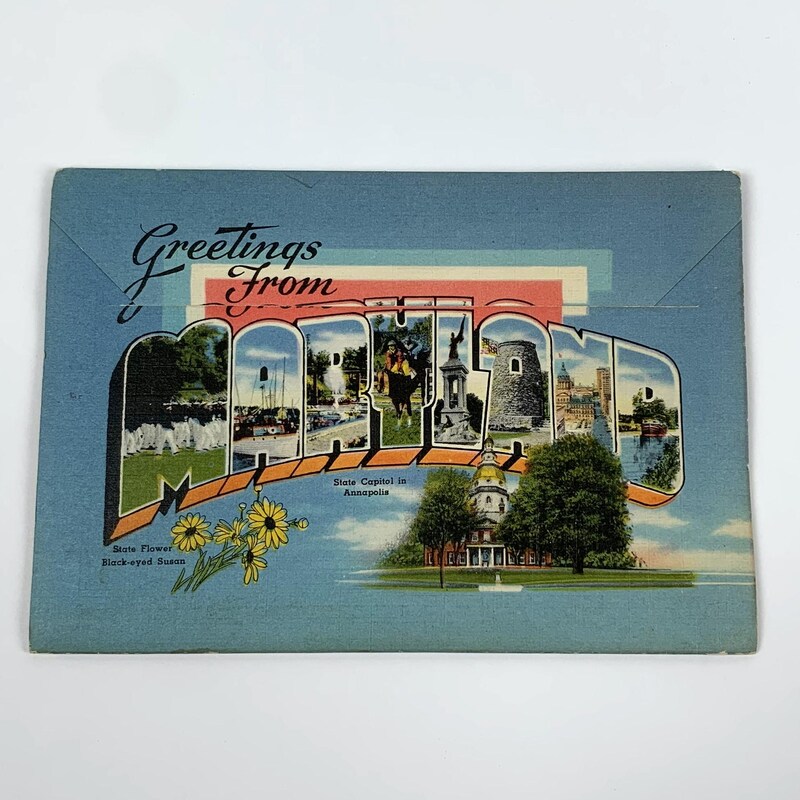 Big Letter Postcards - Etsy