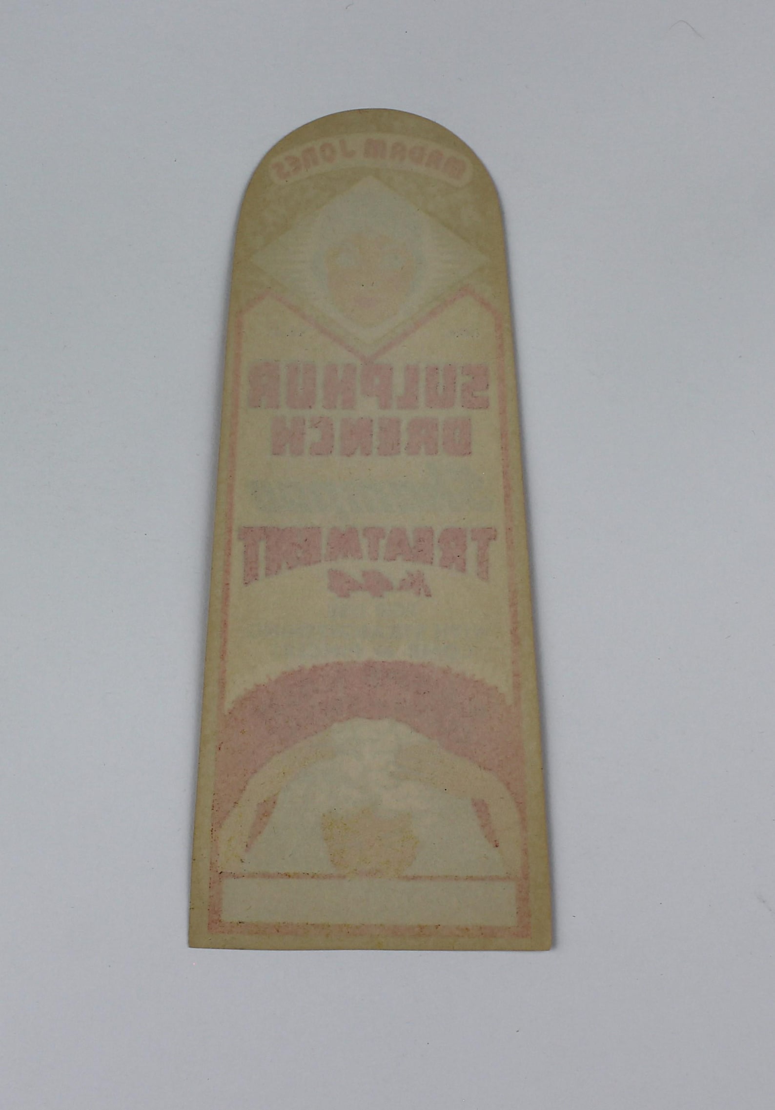 Vintage 1940s/30s Unused Madam Jones "sulphur Drench " Shampoo Label - Etsy