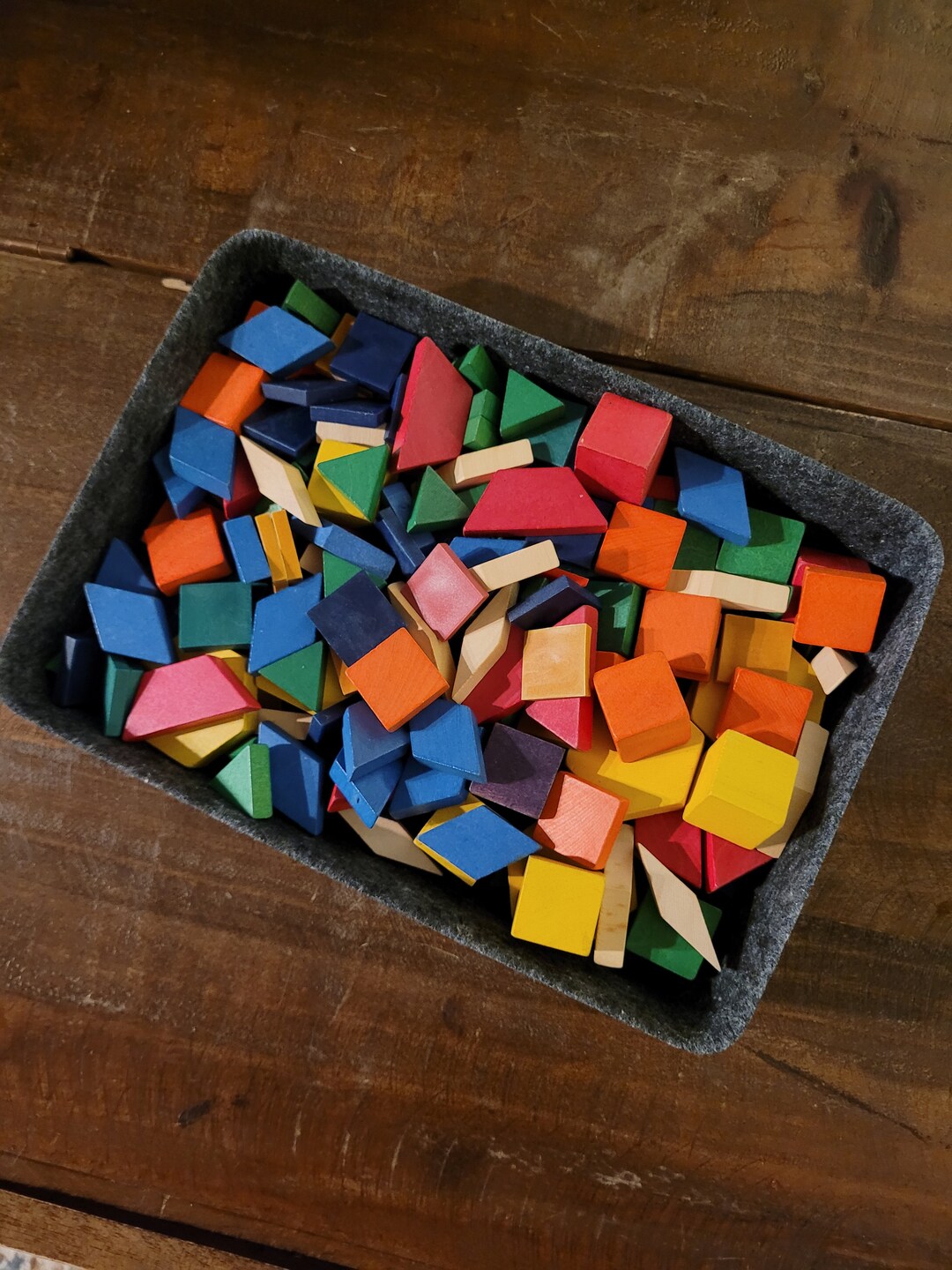 Colorful Vintage Geometric Shapes/blocks - Etsy