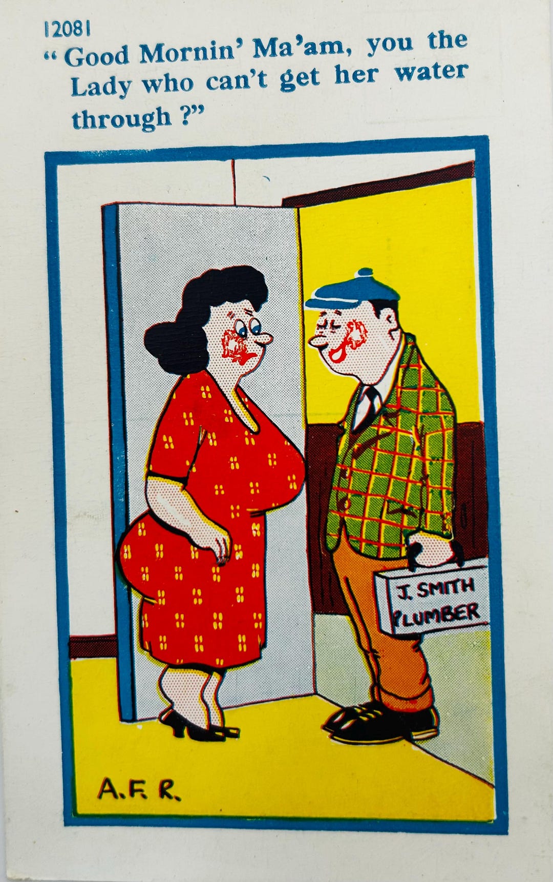 1950s Unused Vintage Cheeky / Rude Novelty /postcard - Etsy