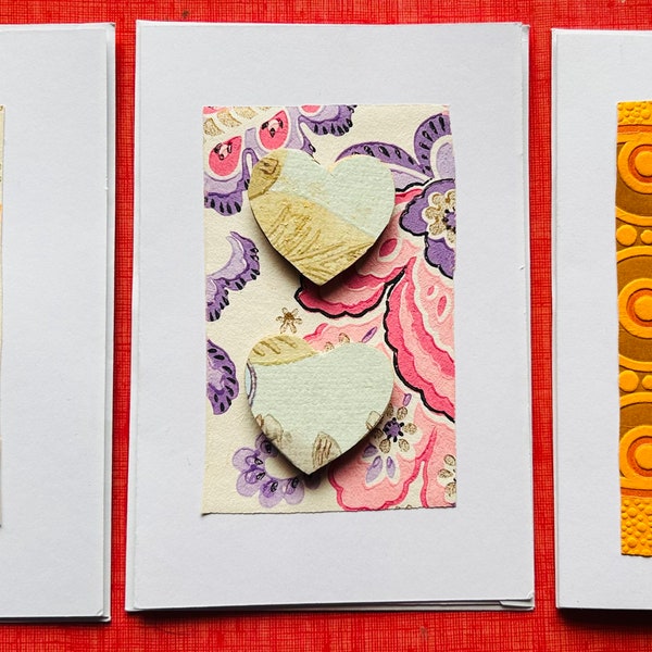 Handmade Cards From Wallpaper - Etsy