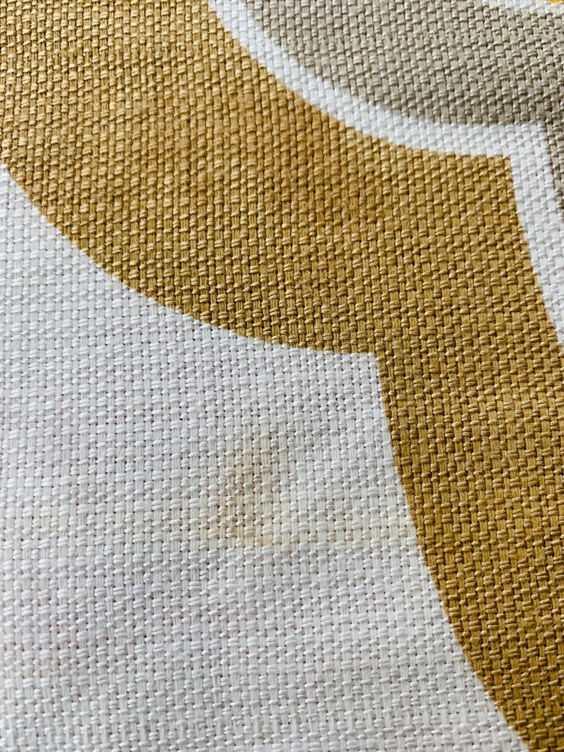 Vintage "geometric / Cotton /1970s Fabric - Etsy