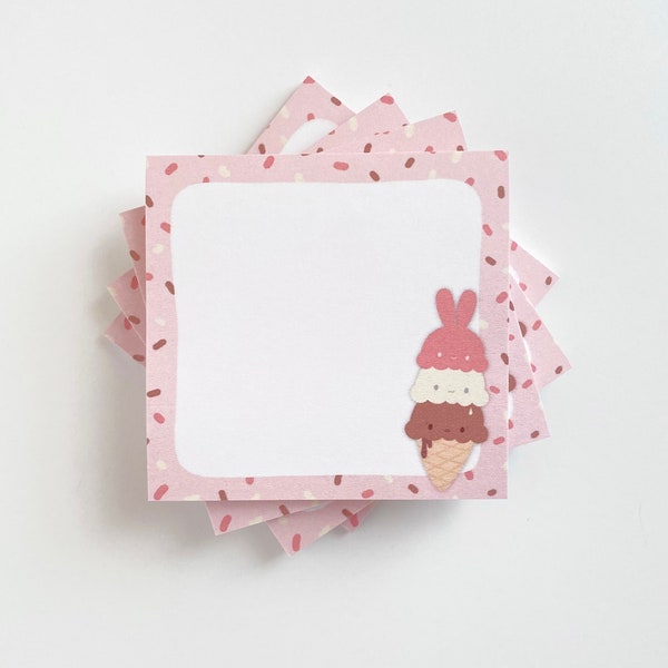 Ice Cream Post - Etsy