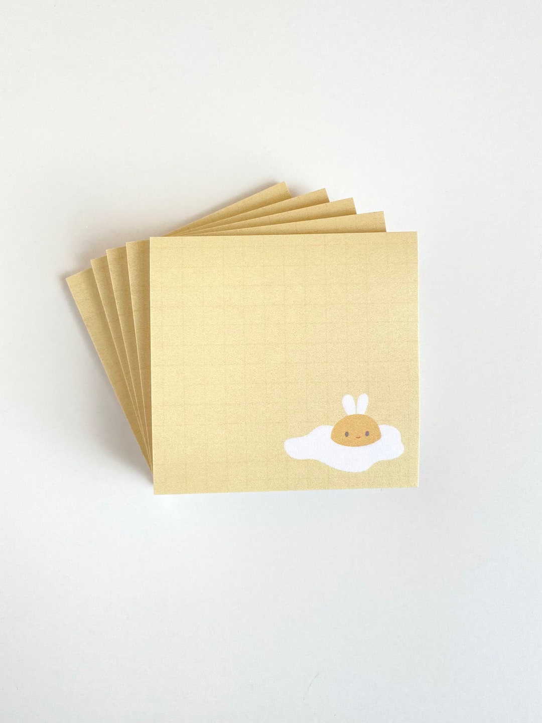 Egg Bunny Sticky Notes // Post-it® Notes, Cute, Illustration - Etsy