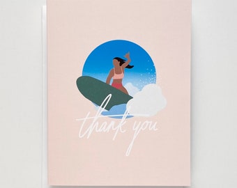 Local Thank You Card Pack 5pc, Assorted // A2, Greeting Card ...