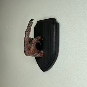 XL Taxidermy Middle Finger THE BIRD Turkey Black Wood Wall Plaque - Etsy
