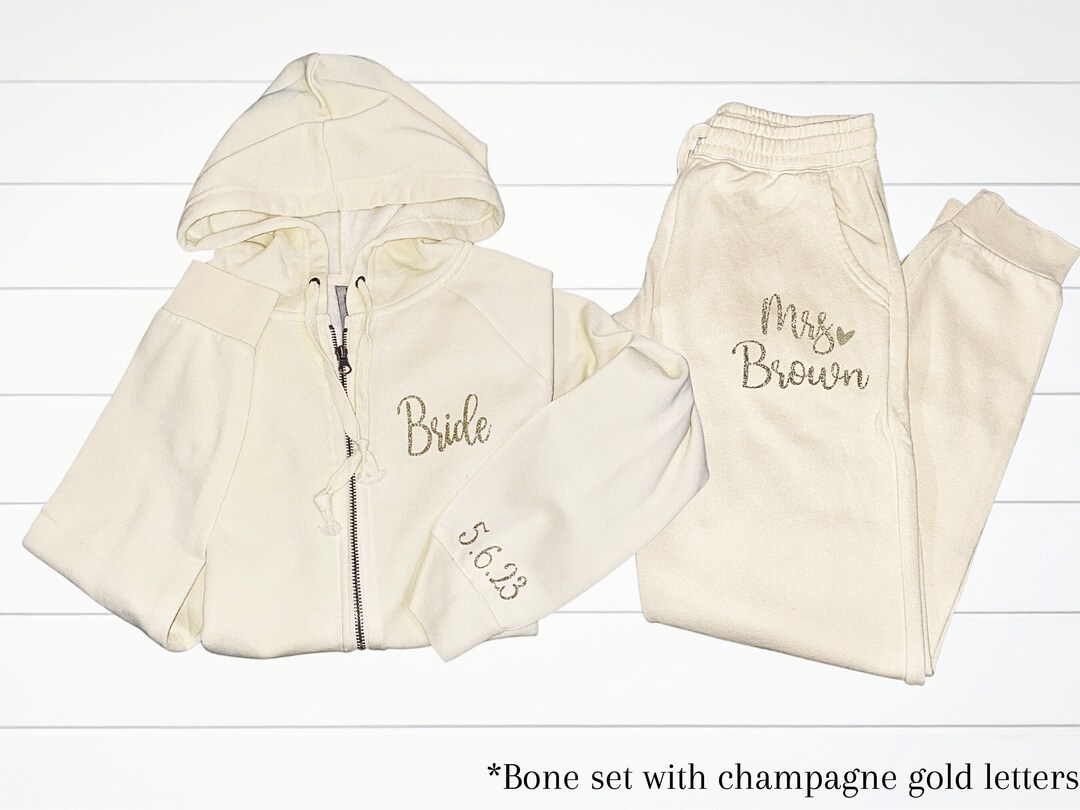 Getting Ready Outfit for Bride, Bride Matching Set, Bridal Gift Set ...