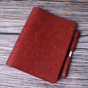 ONYX Boox Note Air 4C Go Color 7 Case Red Embossed Leather Boox Go 10.3 ...