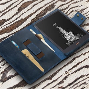 Personalized Leather ONYX BOOX Poke 5 Cover, Volta 4 Cover Prometheus 2 ...