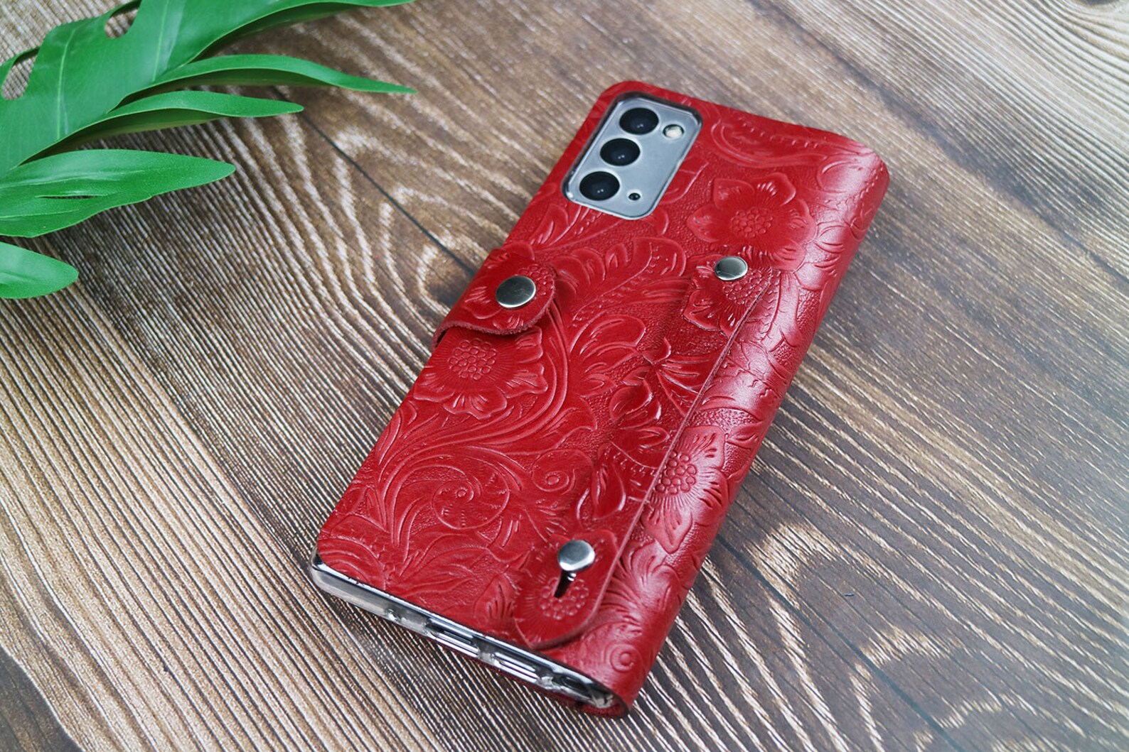 Tooled Leather Samsung Galaxy S22 Ultra 5g S22 5g S22 5g S21 Etsy