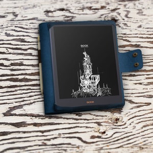 Personalized Leather ONYX BOOX Poke 5 Cover, Volta 4 Cover Prometheus 2 ...