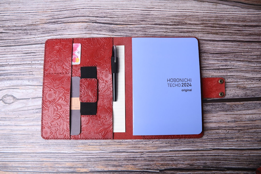 Hobonichi A5 / A6 Cousin Cover ,hobonichi Techo Cousin Cover With Pen ...