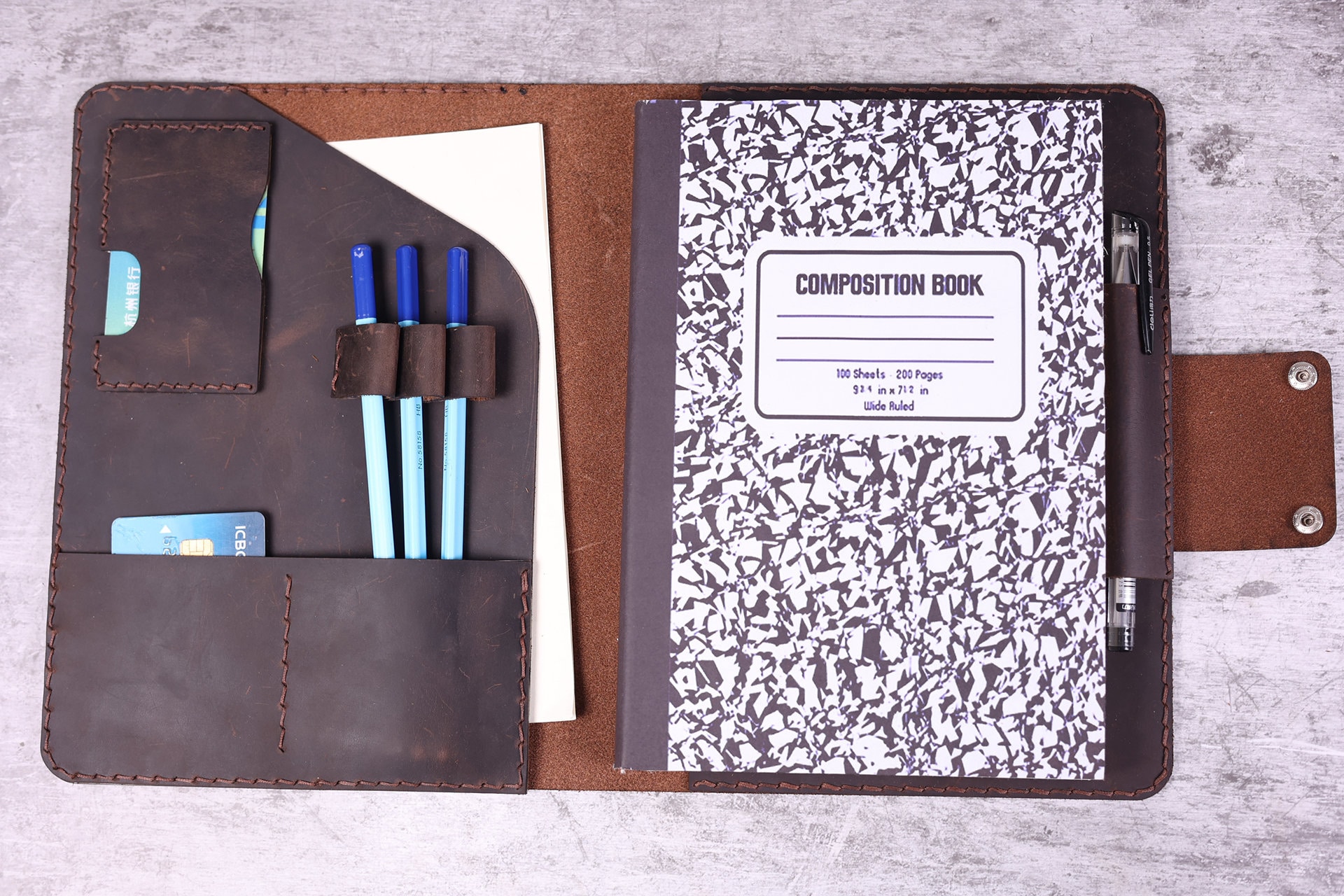 Composition Notebook Cover Leather