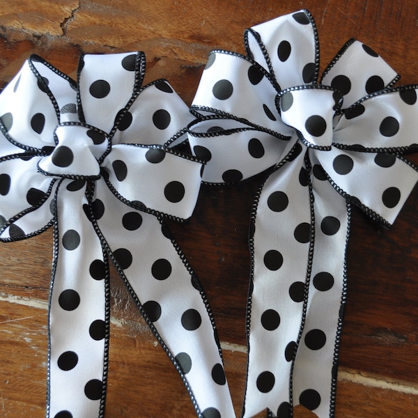 Small Black Bow - Etsy