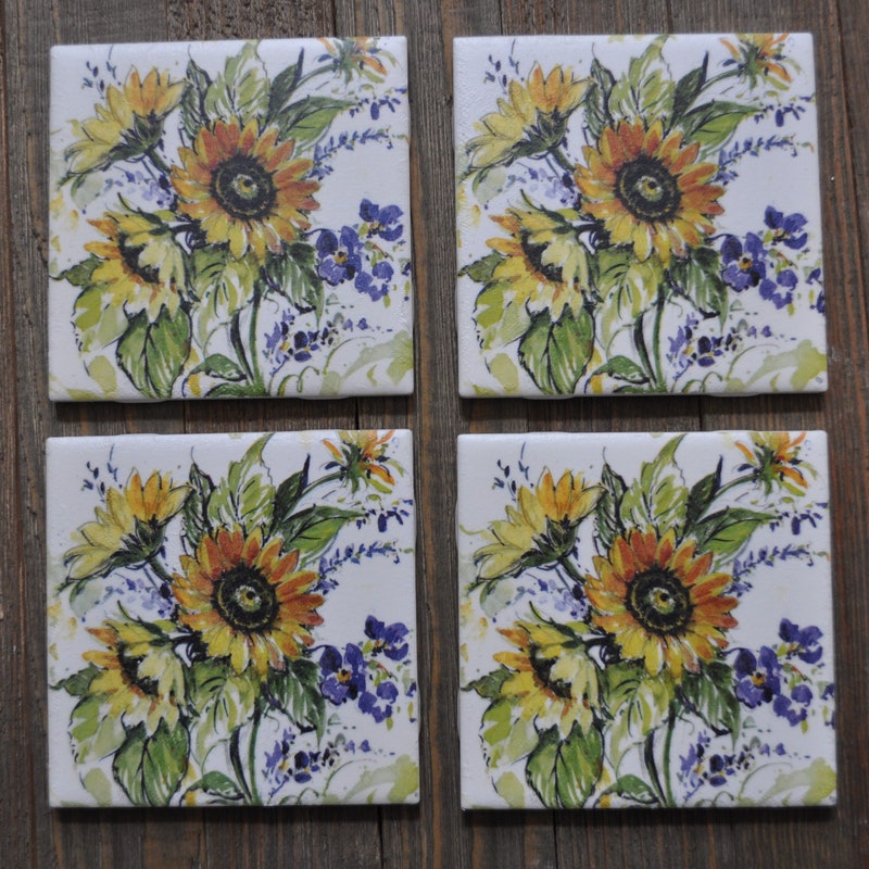 Decoupage Coasters - Etsy