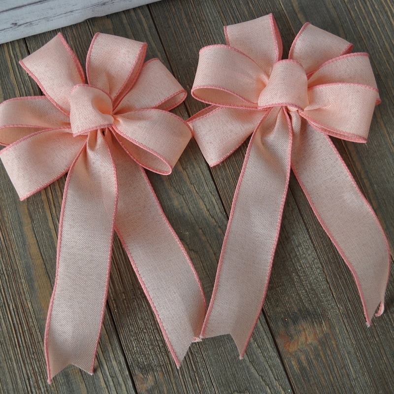 Small Light Pink Bows - Etsy
