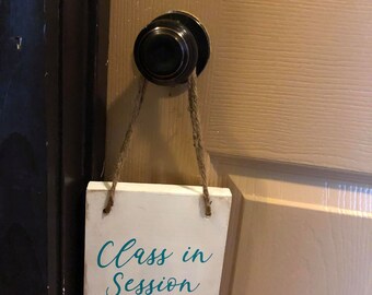 In session sign | Etsy