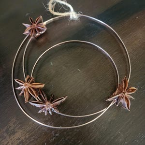 Star Anise and Metal Simple Wreath Decor - Etsy