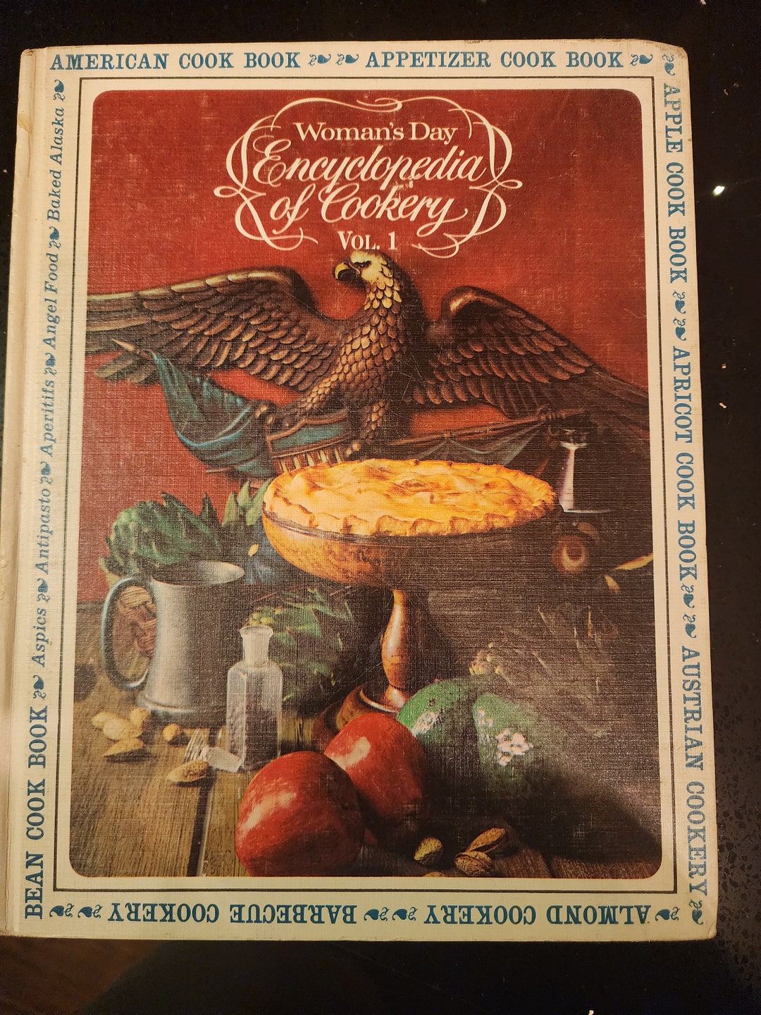 Vintage Cookbook 1966 Woman's Day Encyclopedia of Cookery Volume 1 - Etsy