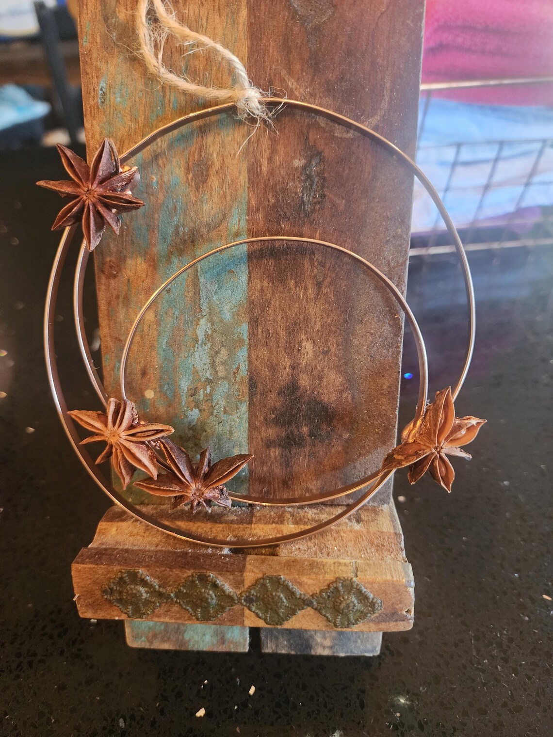 Star Anise and Metal Simple Wreath Decor - Etsy