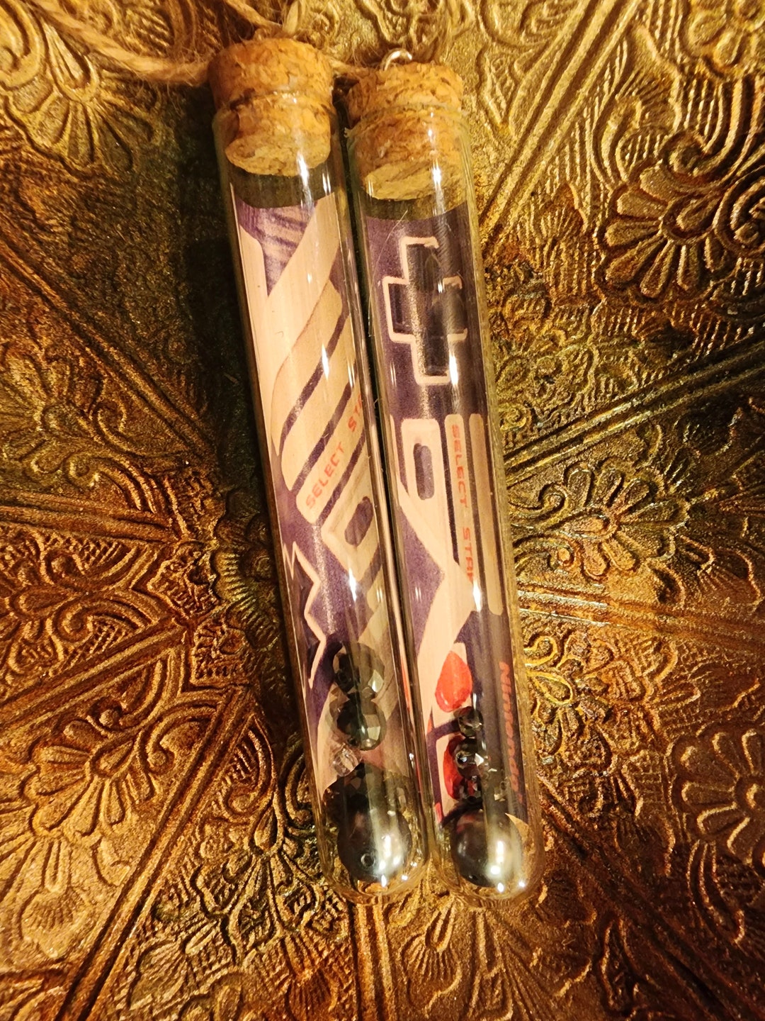 Retro Video Game Glass Tube Ornament With Retro Game Controller and ...