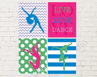 Dance wall art | Etsy