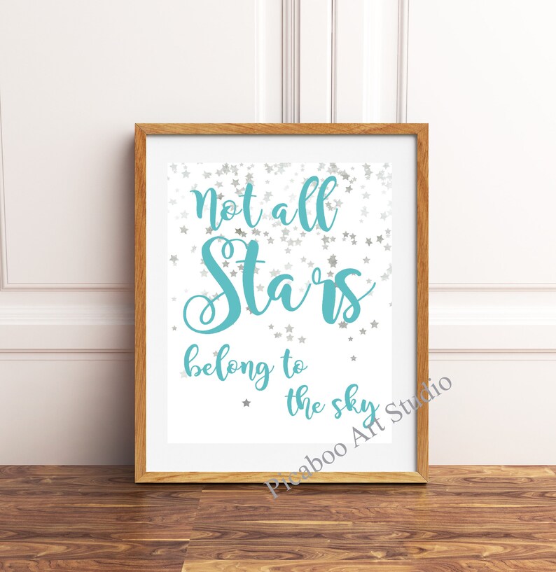 Not All Stars Belong to the Sky Inspirational Phrases - Etsy