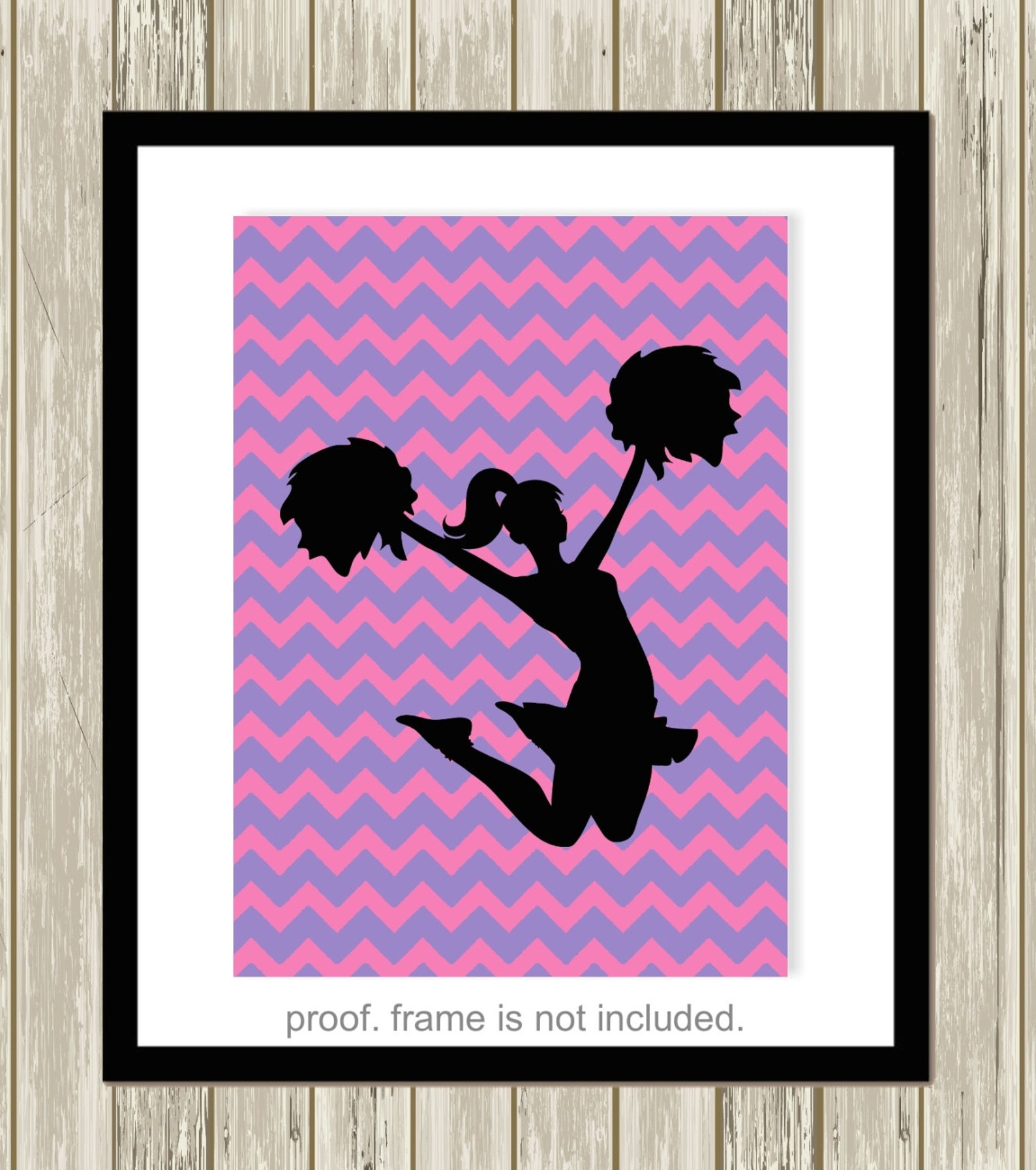 Teen Girl Gift Cheerleader Wall Art Soccer Girl Art Girls - Etsy