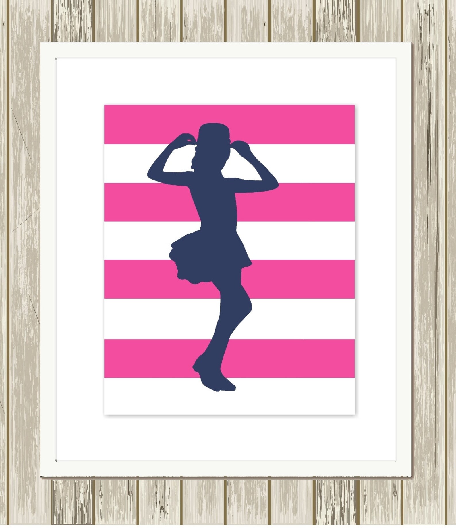 Girls Room Decor Girls Dance Art Tap Dancing Girls Wall - Etsy
