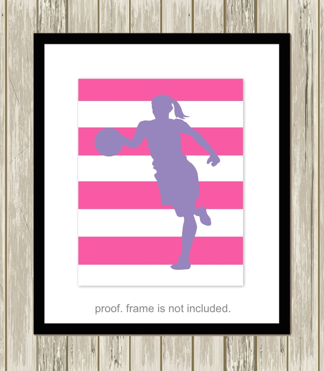 Basketball girl wall art cheerleader wall art softball | Etsy