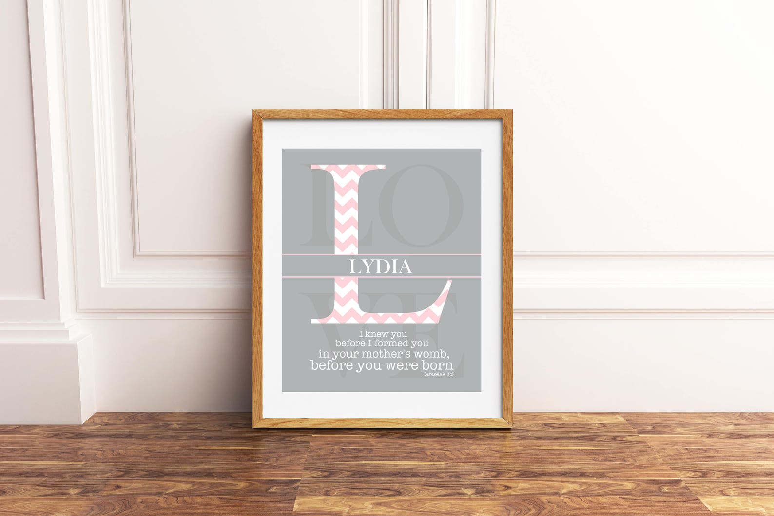 Baby Girl Nursery Art Nursery Monogram Baby Girl Nursery - Etsy