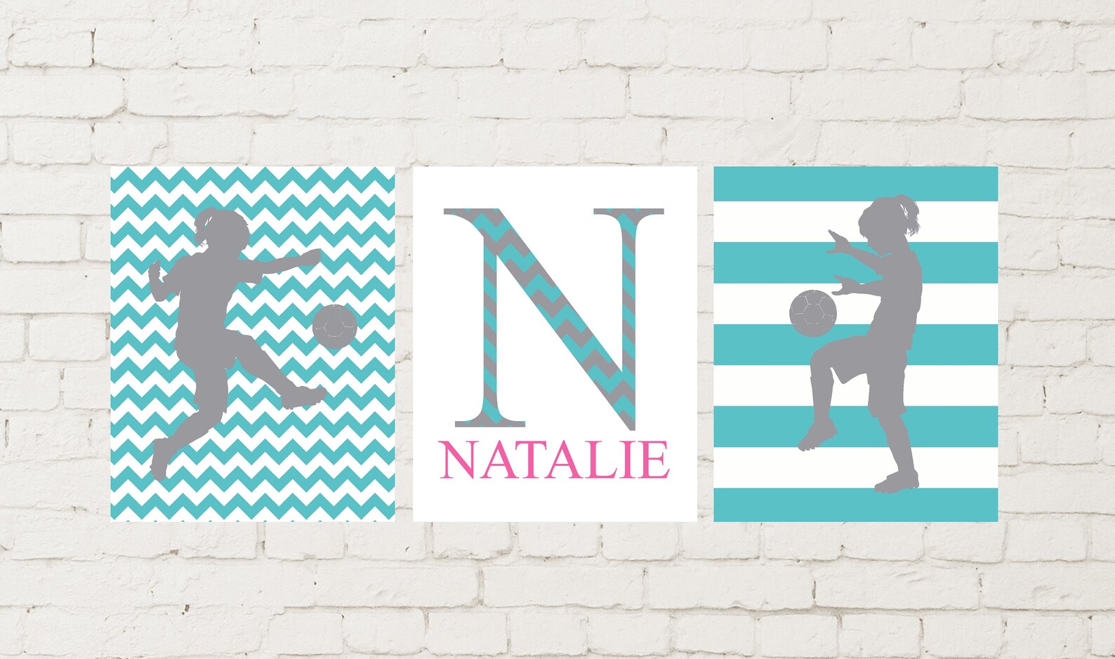 Soccer Gift Girls Soccer Theme Room Decor Motivational Art | Etsy