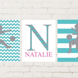 Soccer Gift Girls Soccer Theme Room Decor Motivational Art - Etsy