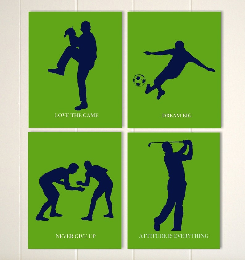 Tennis Art Baseball Art Boys Basketball Track and Field - Etsy