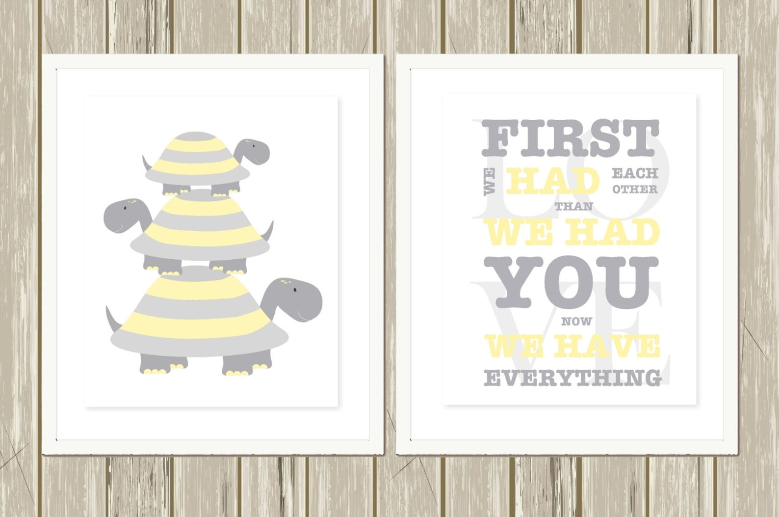 Baby girl nursery art turtle nursery art turtle art First | Etsy