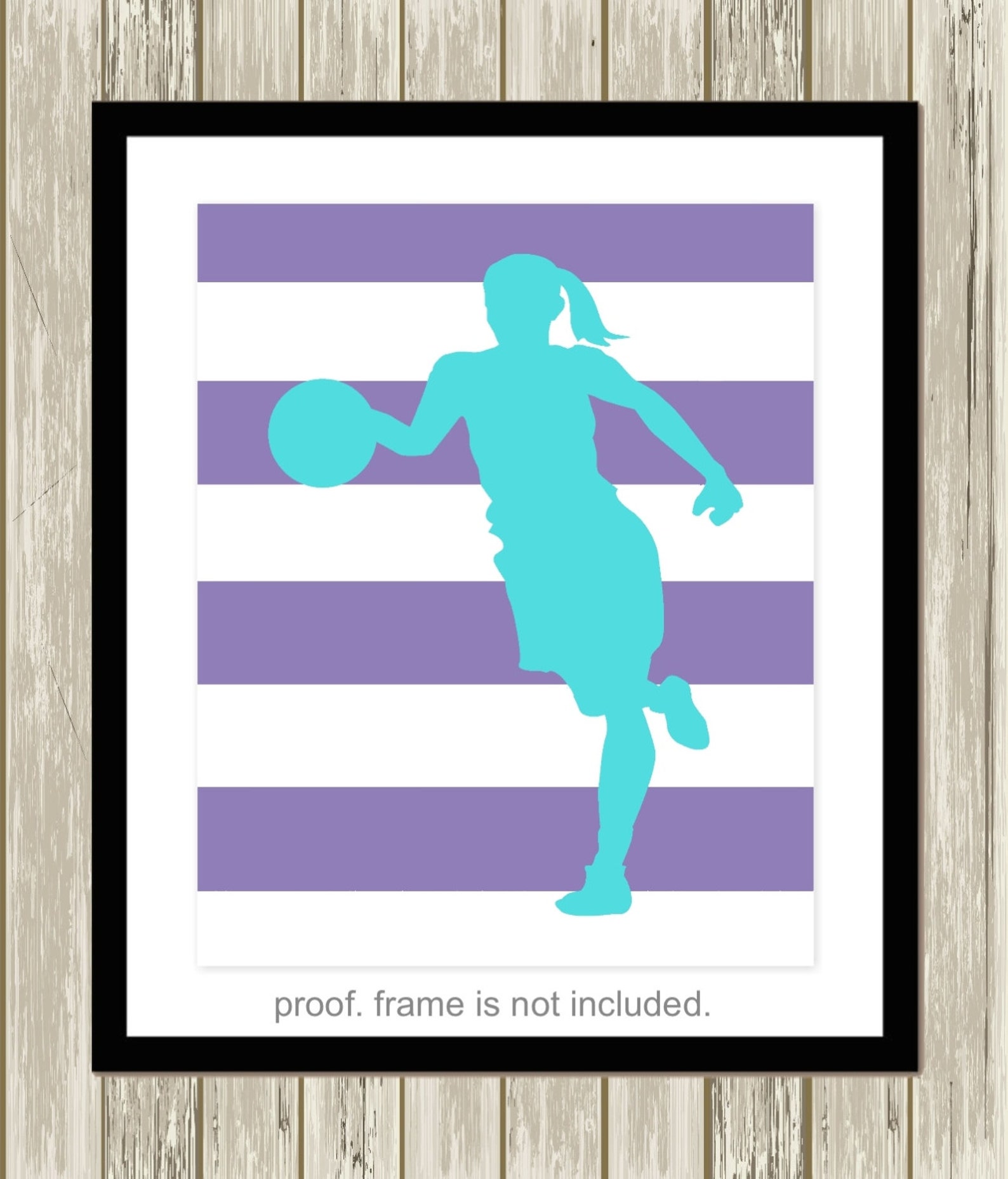 Sports Posters Soccer Girl Basketball Girl Tween Girl Art - Etsy