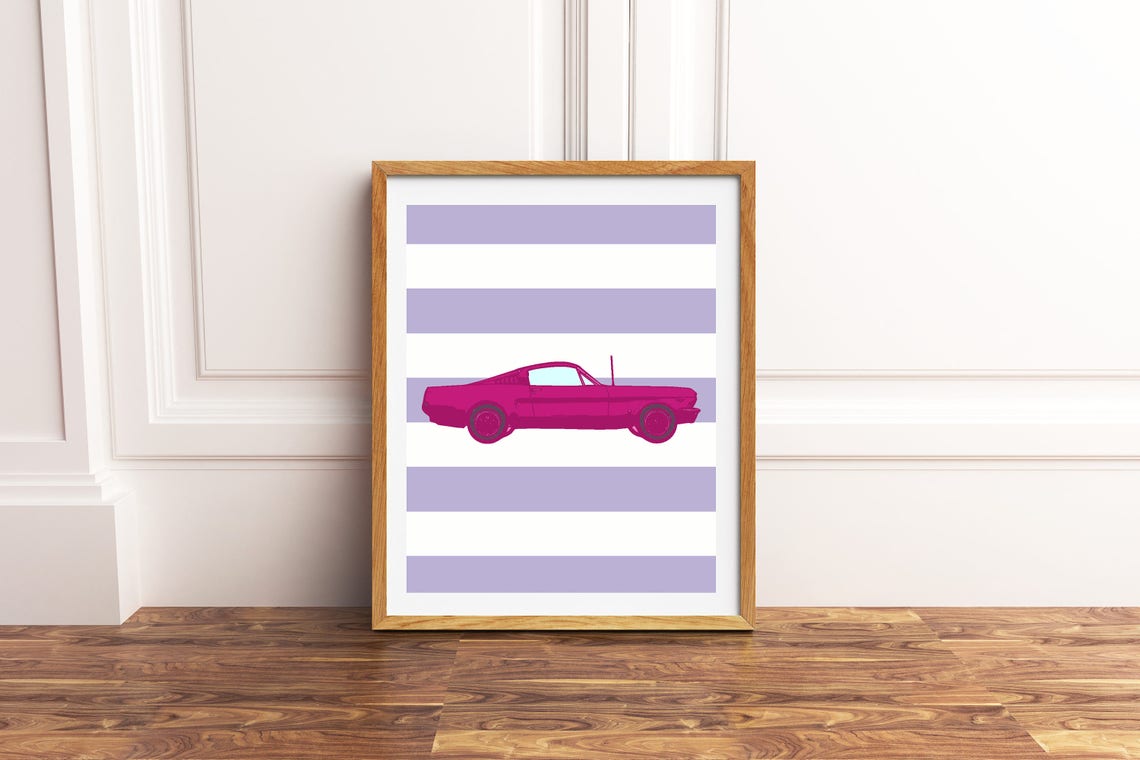 Drag Racing Wall Art Race Cars Kid's Art Dragster - Etsy