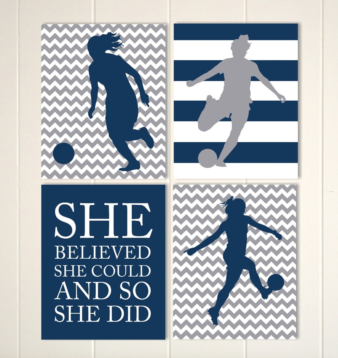 Soccer Room Decor Soccer Girl Wall Art Girls Wall Art Teen - Etsy