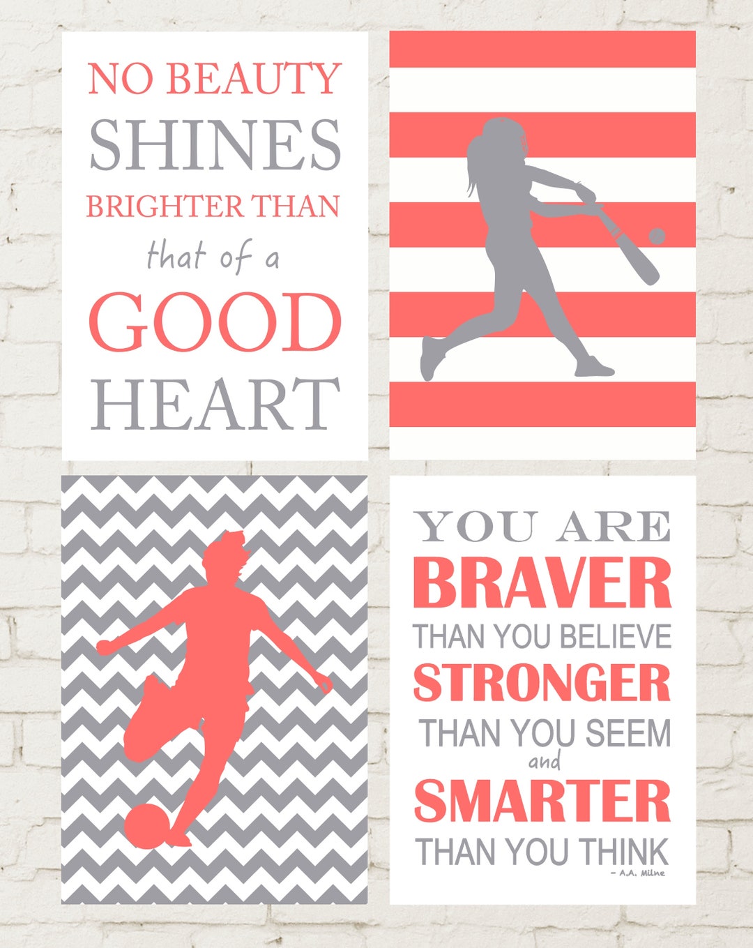 Inspirational Sports Art, Girls Sports, Art, Athlete Girl Gift, Soccer ...