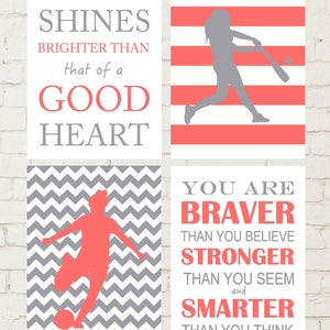 Inspirational Sports Art, Girls Sports, Art, Athlete Girl Gift, Soccer ...